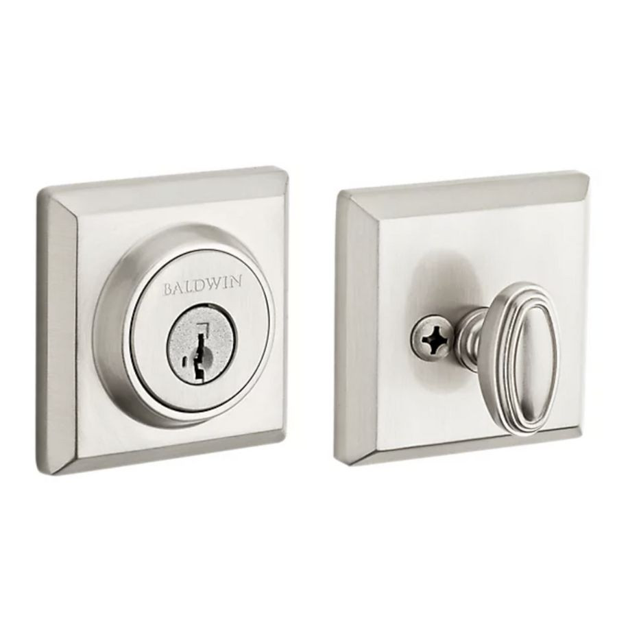 Baldwin Reserve Traditional Square Deadbolt