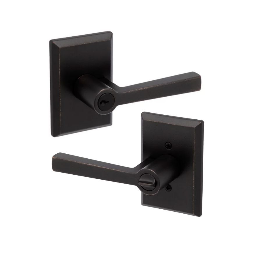 Baldwin Reserve Taper Keyed Entry Lever Set