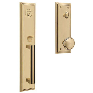 Baldwin Estate 85342 Tremont Full Escutcheon Emergency Egress Handleset