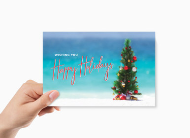 "Island Christmas" Christmas Card - Total Promo