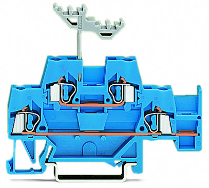 WAGO 280-530 Double-deck terminal block; Through/through terminal block ...