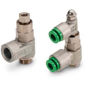 SMC AS2201-02-F10S-X785 Speed Controller, Pilot Check Valve