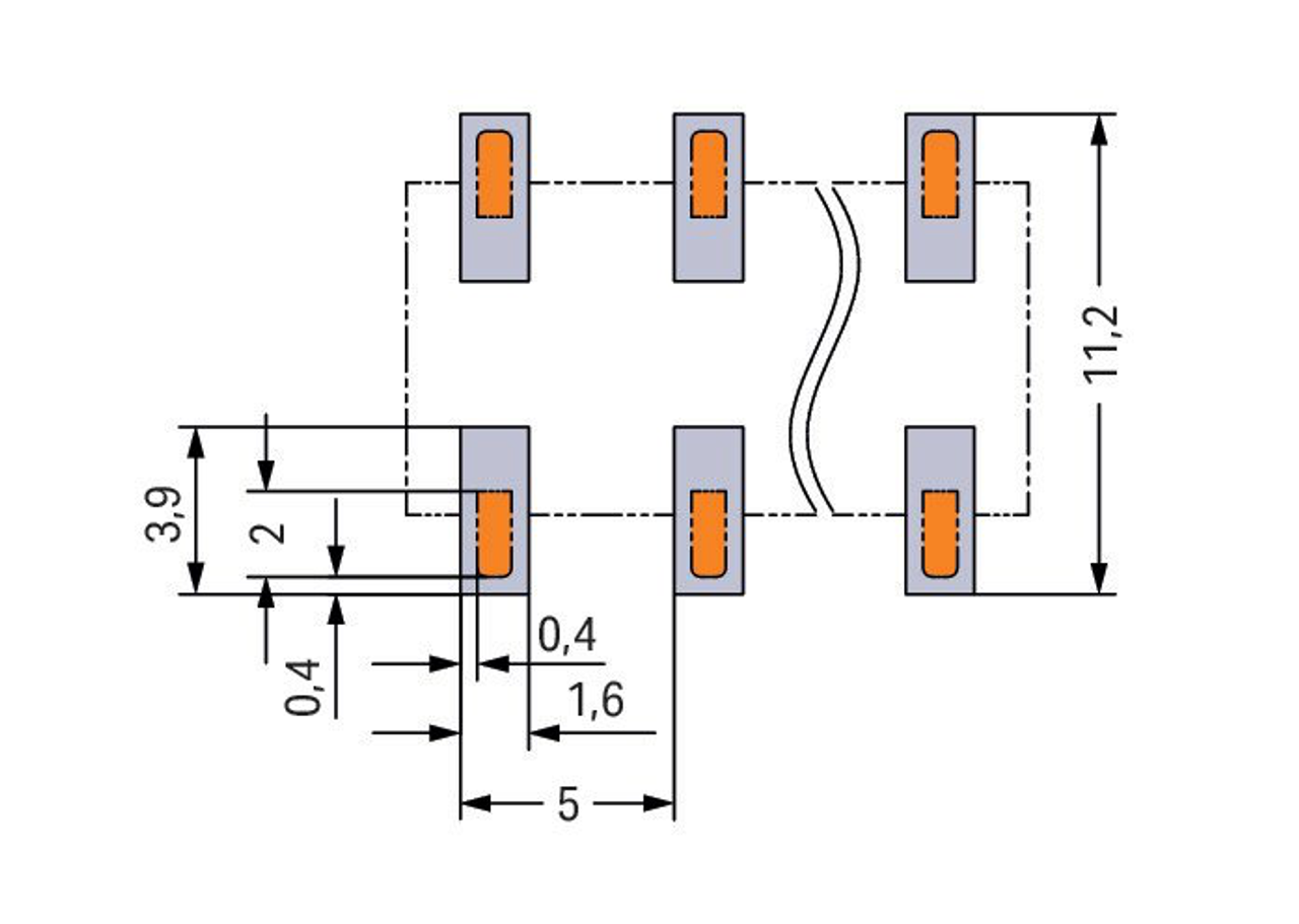 WAGO 2086-3106/700-000/997-607 SMD PCB terminal block, push-button 1.5 ... WAGO 2086-3106/700-000/997-607 SMD PCB terminal block, push-button 1.5 ...