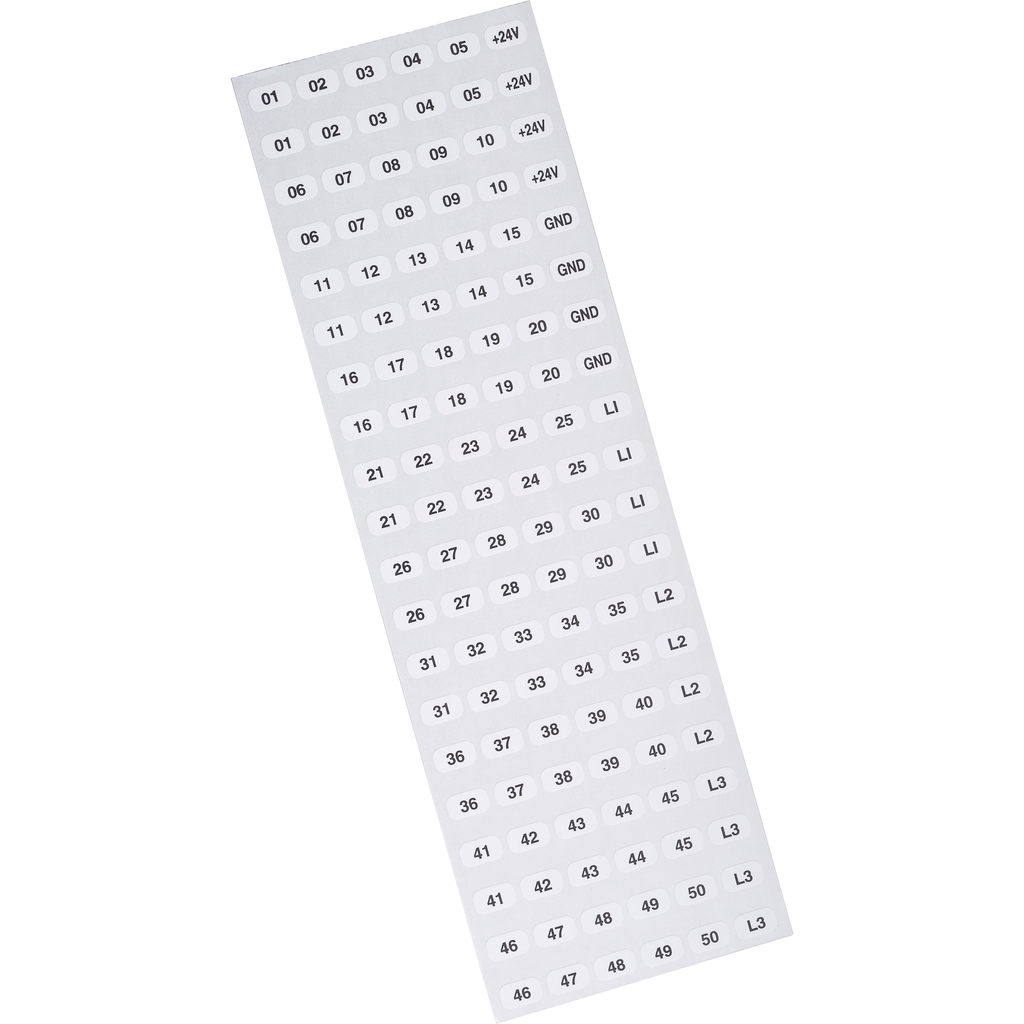 Schneider Electric 9080GH210 Terminal Block Marking Tabs Nema