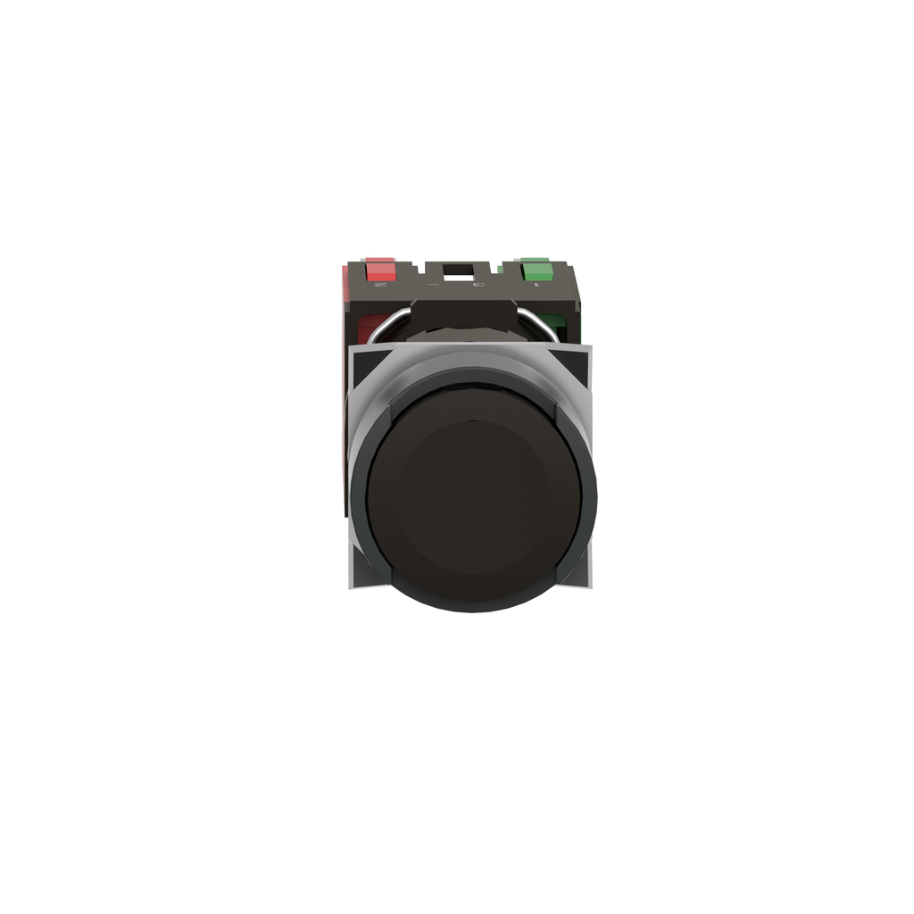 Schneider Electric XB6AA25B Black Pushbut To N Diam 16 Flush Spring