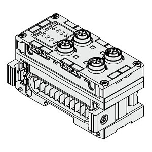 SMC EX600-DXPF EX600 Series Fieldbus System EX600-DX Digital Input Unit