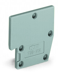 WAGO 709-312 B-type intermediate plate; modular; snaps on 709-310 B ...