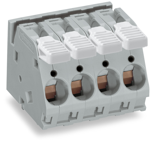 WAGO 2716-155 PCB terminal block; lever; 16 mm²; Pin spacing 10 mm; 5 ...