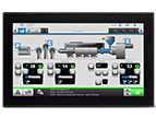 Exor eX721 HMI controller with wide brillant 21 inch display