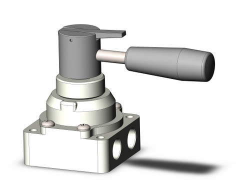 SMC VH200-02-X256 mechanical valve hand valve with lock mechanism