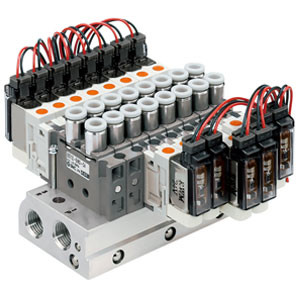 SMC S0712-5MO-C4 Plug Lead Type 5 Port Solenoid Valve