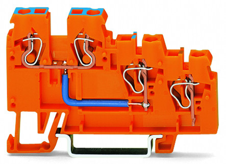 WAGO 270-564 3-conductor sensor supply terminal block; Internal ...