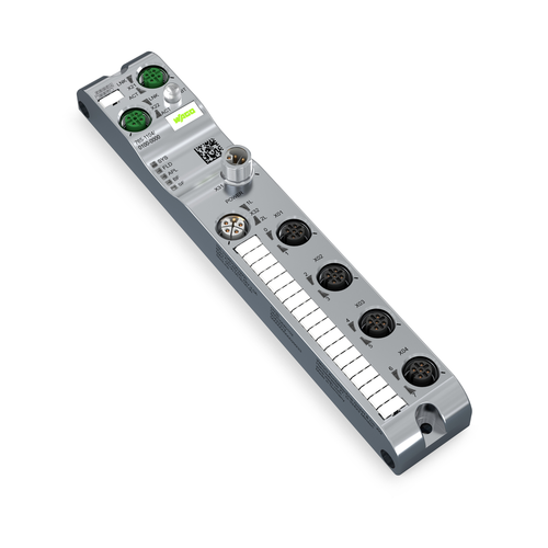 WAGO 765-1104/100-000 8-channel digital input/output; Profinet; DC 24 V ...