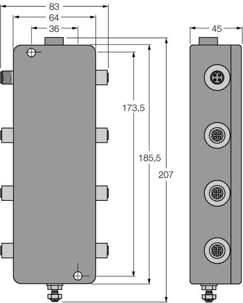 Turck JBBS-49SC-E613/EX Foundation Fieldbus & PROFIBUS-PA