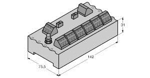 Turck Jrbs-40Sc-6C/Ex FOUNDATION fieldbus and PROFIBUS-PA, IP20 ...