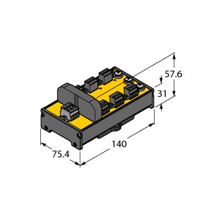 Turck JRBS-40DC-6RV Foundation Fieldbus & PROFIBUS-PA