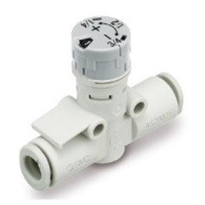 SMC AS2002FSC-04A AS-FSMA/FSCA Series Compact Scale Speed Controller In ...