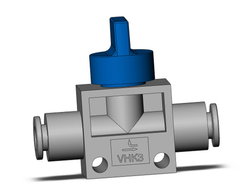 SMC VHK3A-06F-06F Finger Valve