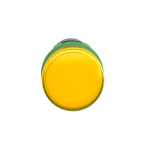 Schneider Electric XB5EVG8 Monolithic Led Pilot Light, Yellow, 110V