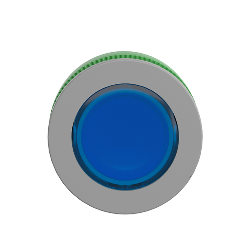 Schneider Electric ZB5FW363C0 Flsmntd Blue Cap Illum Pb Head-Int Led