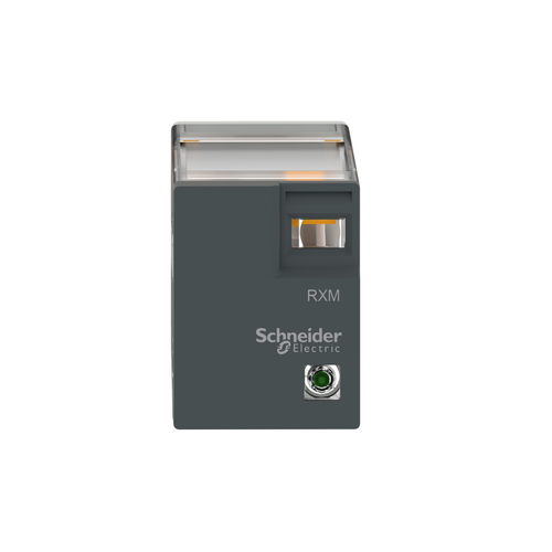 Schneider Electric RXM2LB1F7 Miniature Relay 5A 2Co 120Vac W/O Led Pack ...