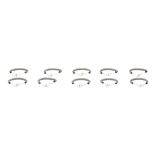 Schneider Electric 8501NH7 Relay Socket Restraining Spring Clip Pack of 10