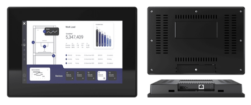 Exor eX210 Web 10" HMI designed to handle web applications with ease
