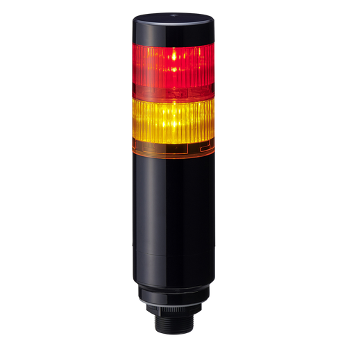 Patlite LR6-202W4NK-RY 2-tier 60mm diameter, 24V DC Signal Tower with ...