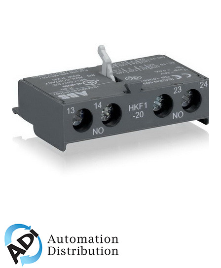ABB HKF1-20 Front Mount Auxiliary Contact, 2 N/O for MS116/MS132 Starters