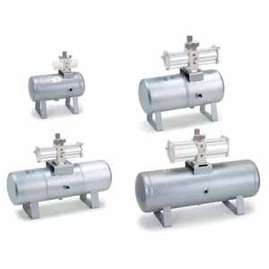 SMC VBAT10A-SV-Q VBAT Series Air Tank VBAT-Q CE Certified Product