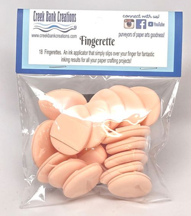 Fingerette Ink Applicator, T123001, Finger Daubber, Sponge Daubber