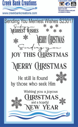 S23017, Sending you, Merriest Wishes, Merry Christmas, Sending You ...
