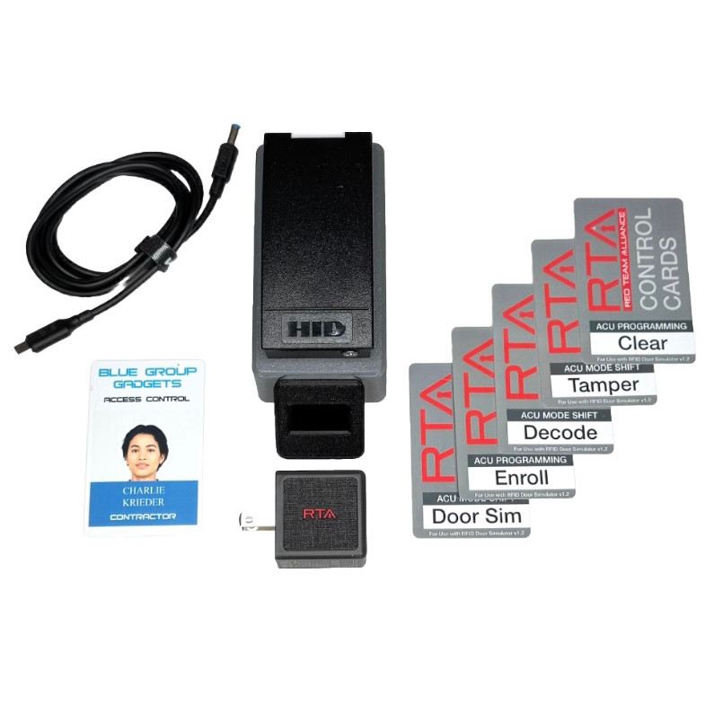 Red Team Mobile Credential Badge Printer