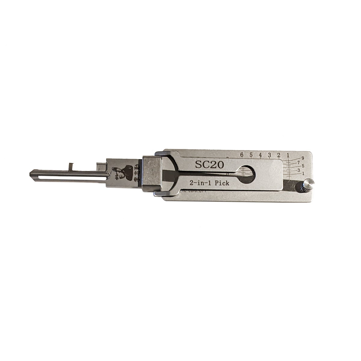 Lishi 2 in 1 BE2 7-Pin Best A Keyway Pick and Decoder - RedTeamTools.com
