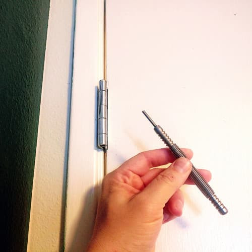 Hammerless Hinge Pin tool