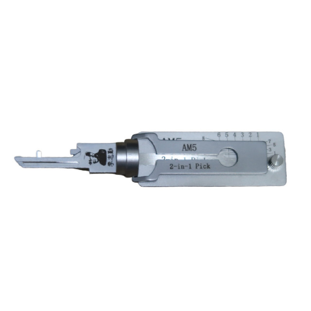 Lishi 2 in 1 LW5 6 Pin Lockwood Keyway Pick and Decoder - RedTeamTools.com