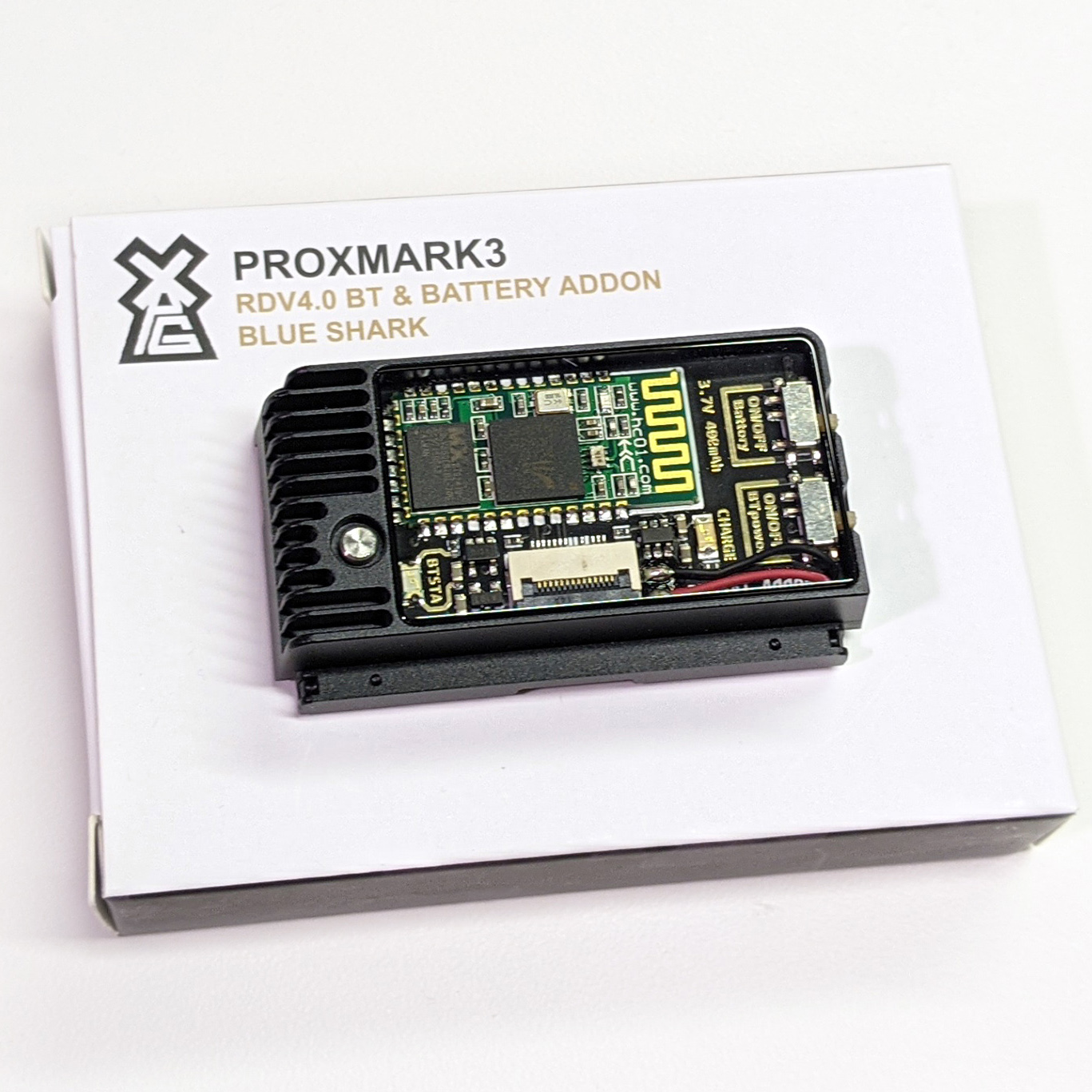 Proxmark3 RDV4 "Blue Shark" Battery and BlueTooth Module - RedTeamTools.com