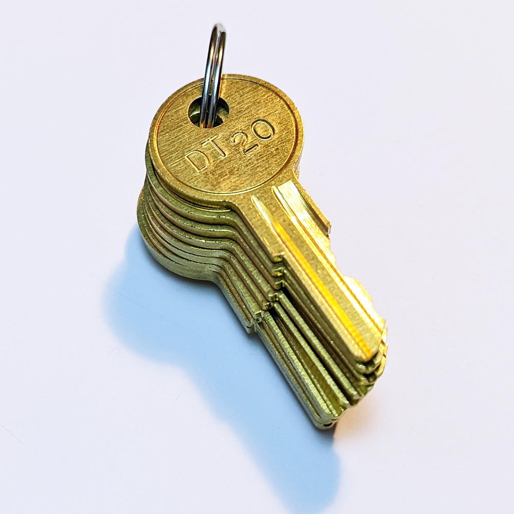 Detex Key Set: DT11-DT20