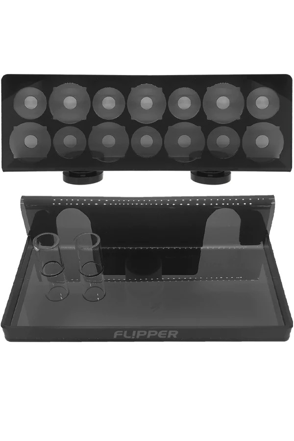 Flipper Magnetic Frag Station Rack Black - Auburn Aquarium and Terrarium