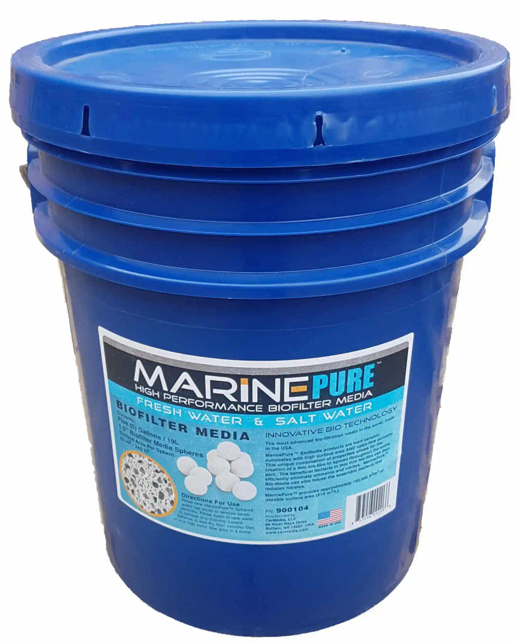 MarinePure Spheres 18.9L Bucket - Auburn Aquarium and Terrarium