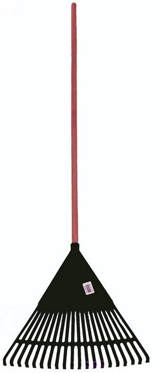 HEAVY DUTY LAWN RAKE PLASTIC 450mm - Boss Industrial