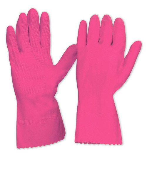 PINK SILVER LINED GLOVES - Boss Industrial