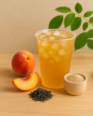 Teaforia Peach Oolong Iced Tea - Taste Like No Other