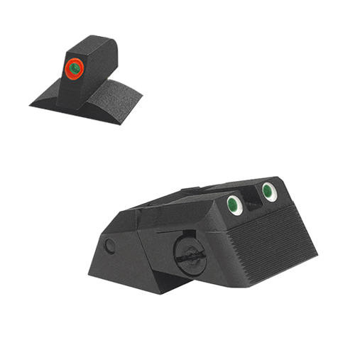 Kensight (DAS) 1911 Sights Adjustable Rear Combat Tritium Night Sights ...