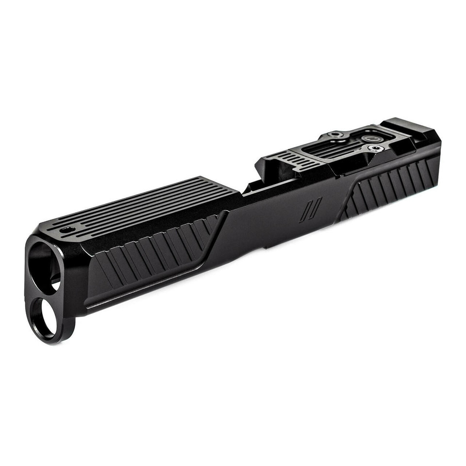 ZEV Z19 Citadel Stripped Slide With RMR Plate For Glock 19 Gen5, Black ...
