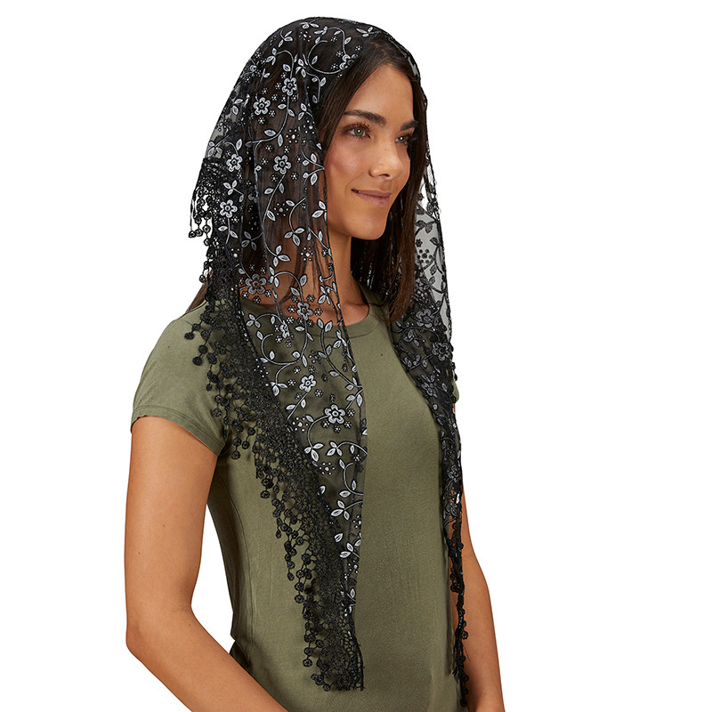 Infinity Chapel Veils - White - 2/pk - Catholic Gifts and More