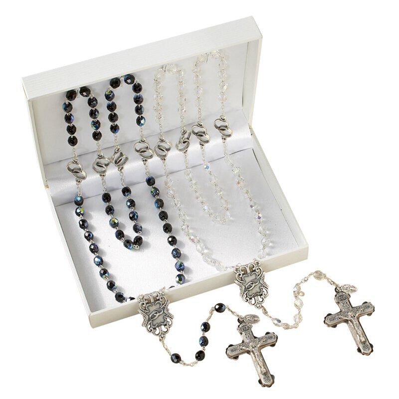 Catholic Wedding Cake Topper - with Wall Cross - Catholic Gifts and More