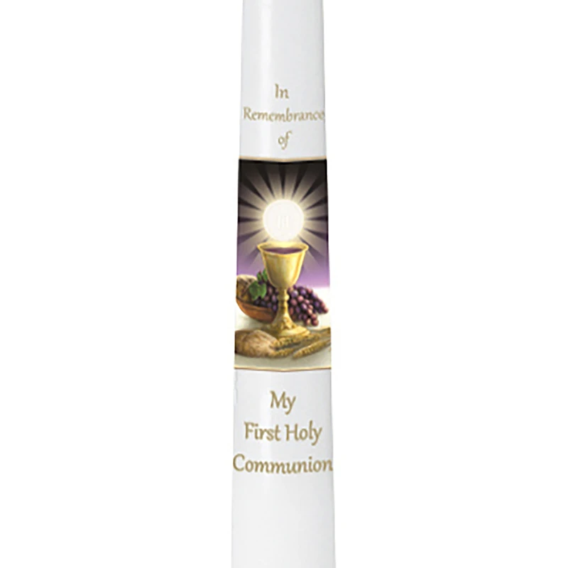 Bread Of Life First Communion Taper Candles 24 Pk Consumer