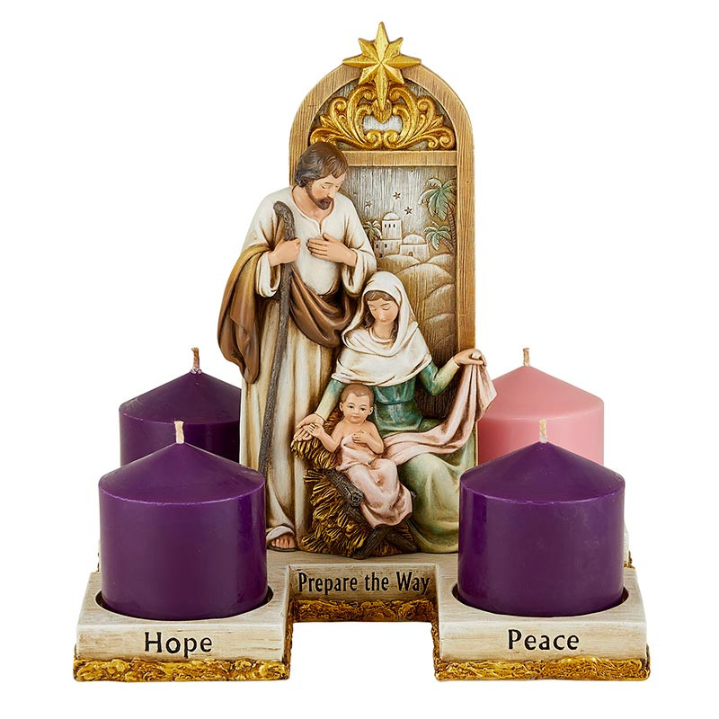 Prepare The Way Advent Candleholder - [Consumer]Catholic Gifts & More