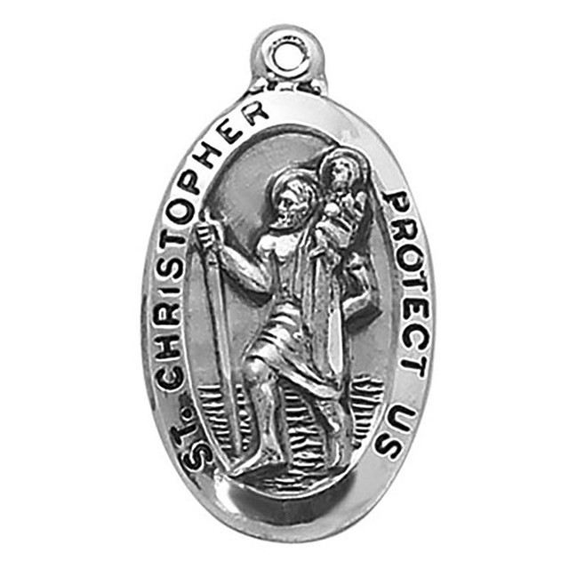 St. Christopher Oval Medal